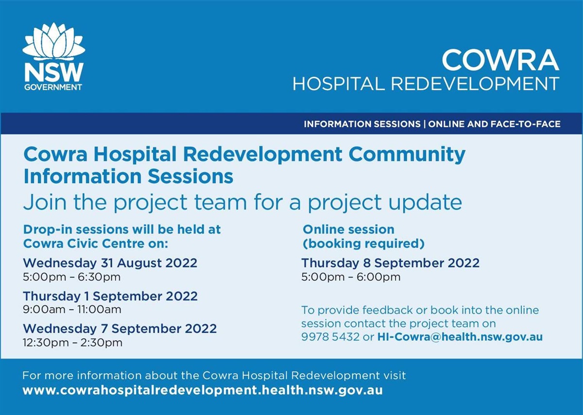 Cowra Hospital Redevelopment Design | Cowra Council