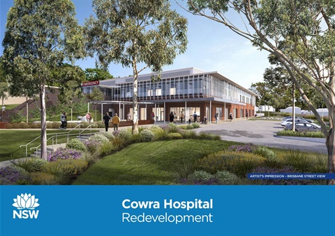 Cowra Hospital Schematic Design | Cowra Council