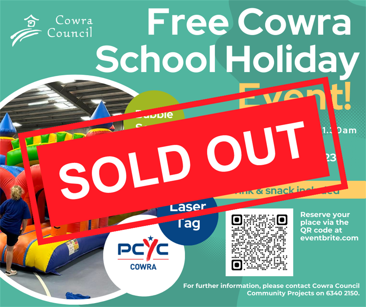 Inflatable Day at the Cowra PCYC! | Cowra Council