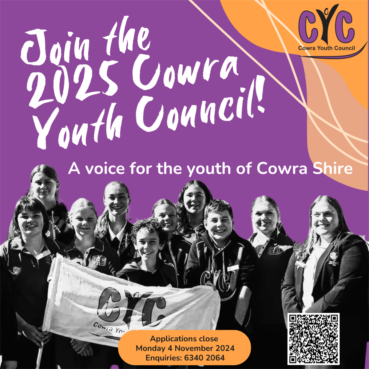 Apply now for the 2025 Cowra Youth Council! | Cowra Council