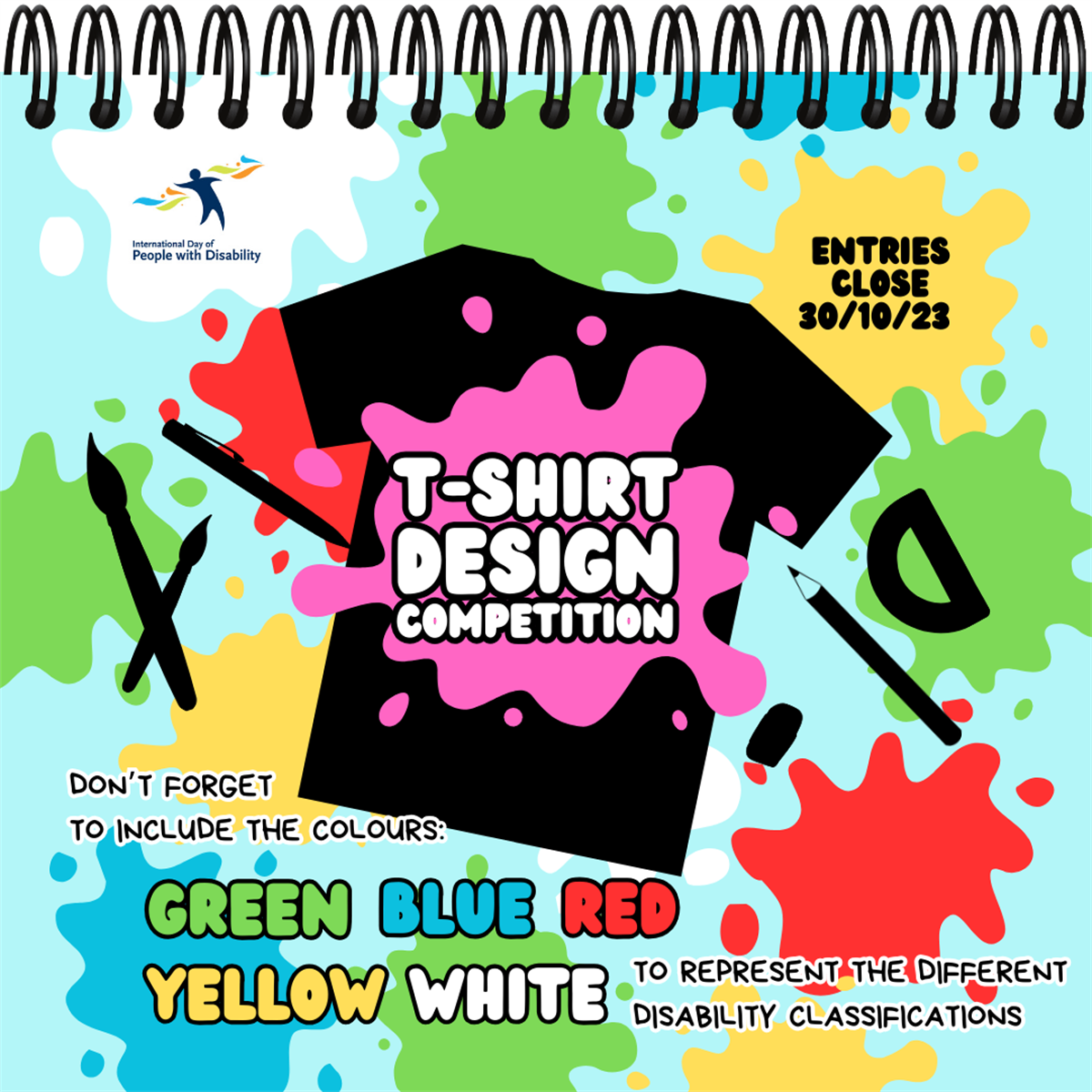 Disability Awareness T-Shirt Design Competition | Cowra Council